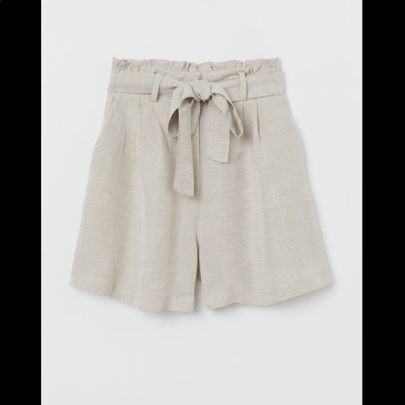 H&M | Shorts | Hm Paperbag Shorts | Poshmark